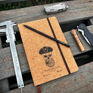 EDC Pirate Logbook and Pencil - Etsy