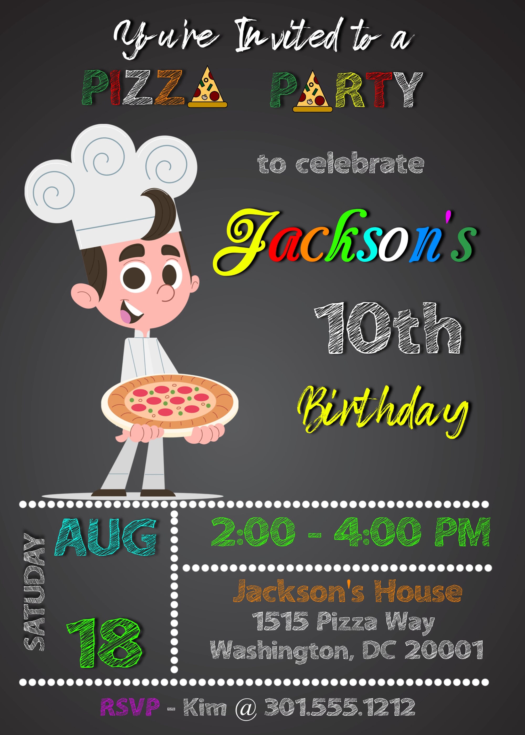 Boy Pizza Party Invitation Theme Party Customized Birthday Etsy boy-pizza-party-invitation-theme-party-customized-birthday-etsy