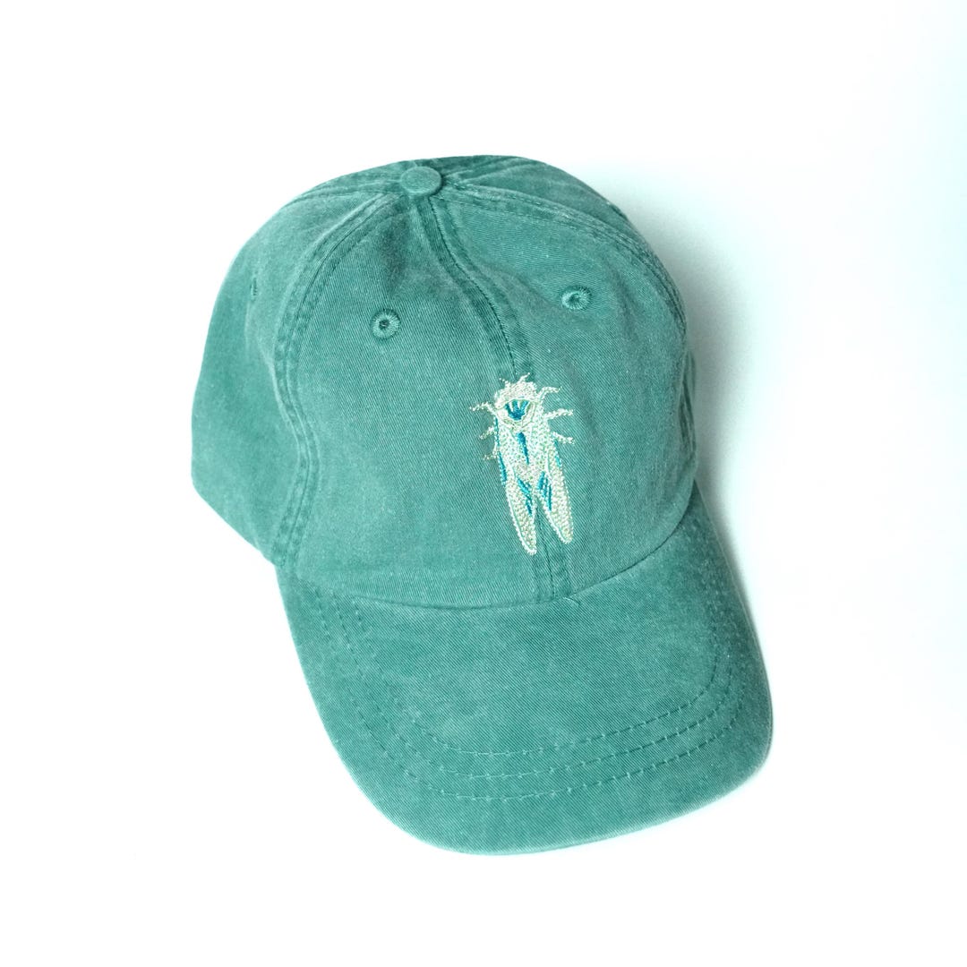 Cicada Embroidered Hat, Gift, Cap, Birthday Gift, Bugs, Insects - Etsy