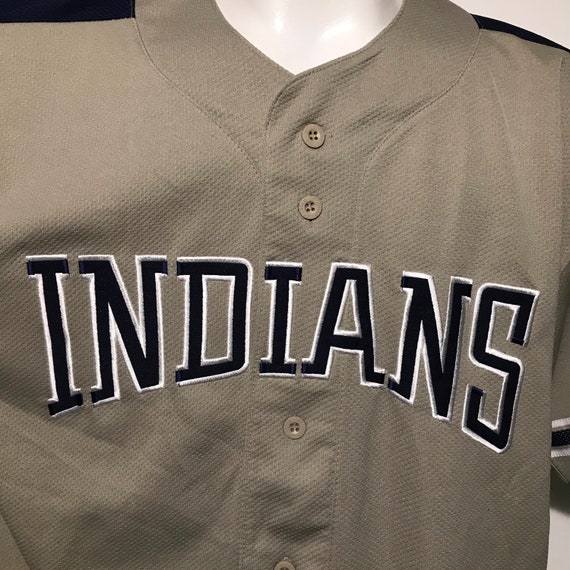 Vintage Cleveland Indians Jersey by Starter L - Gem