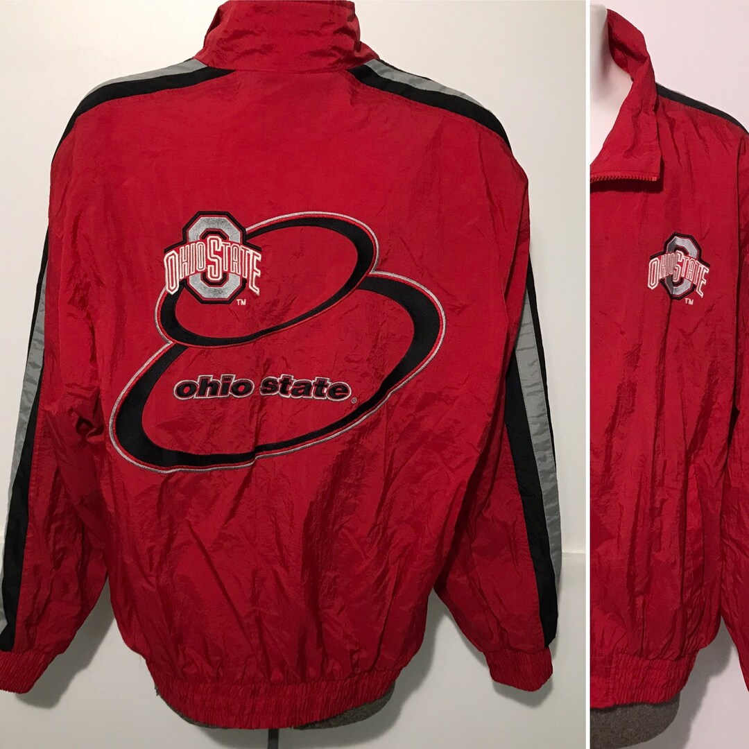 Vintage Ohio State OSU Windbreaker XL - Etsy