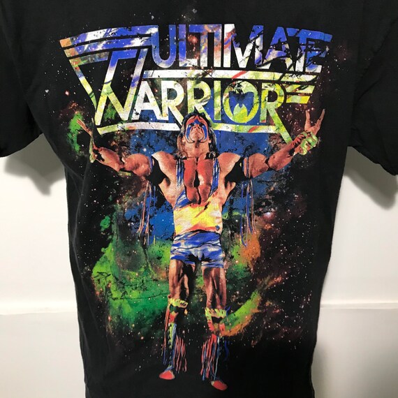 Vintage Ultimate Warrior Wrestling WWF Tee M - Gem