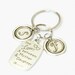 Mother Daughter Key Chain Mother's Day Birthday Coin Bezel Charms ...