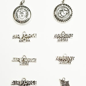 Military Charm Armed Forces Army Navy Air Force Marines Marine Corps ...