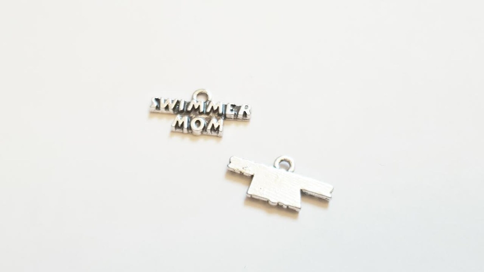 Swimming Charm Swimmer Freestyle I Love Swimming Swimmer Mom - Listing ...