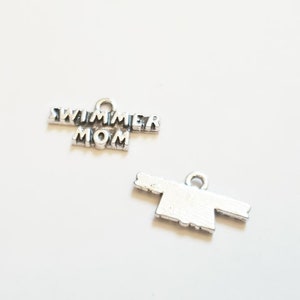 Swimming Charm Swimmer Freestyle I Love Swimming Swimmer Mom - Listing ...