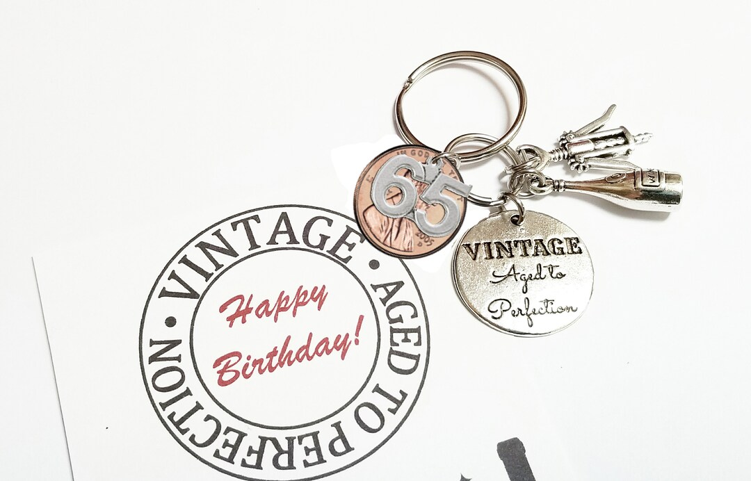 65th Birthday Gift 1958 1959 1960 Vintage Aged to Perfection Like a ...