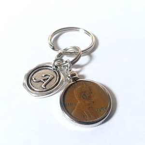 Happy Anniversary Gift Set US Key Chain Penny Bracelet Expandable ...