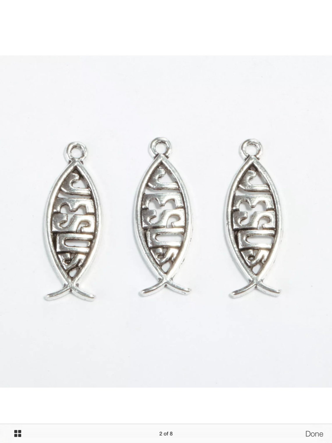 Jesus Fish Christian Symbol Christial Jewelry Faith Peace | Etsy