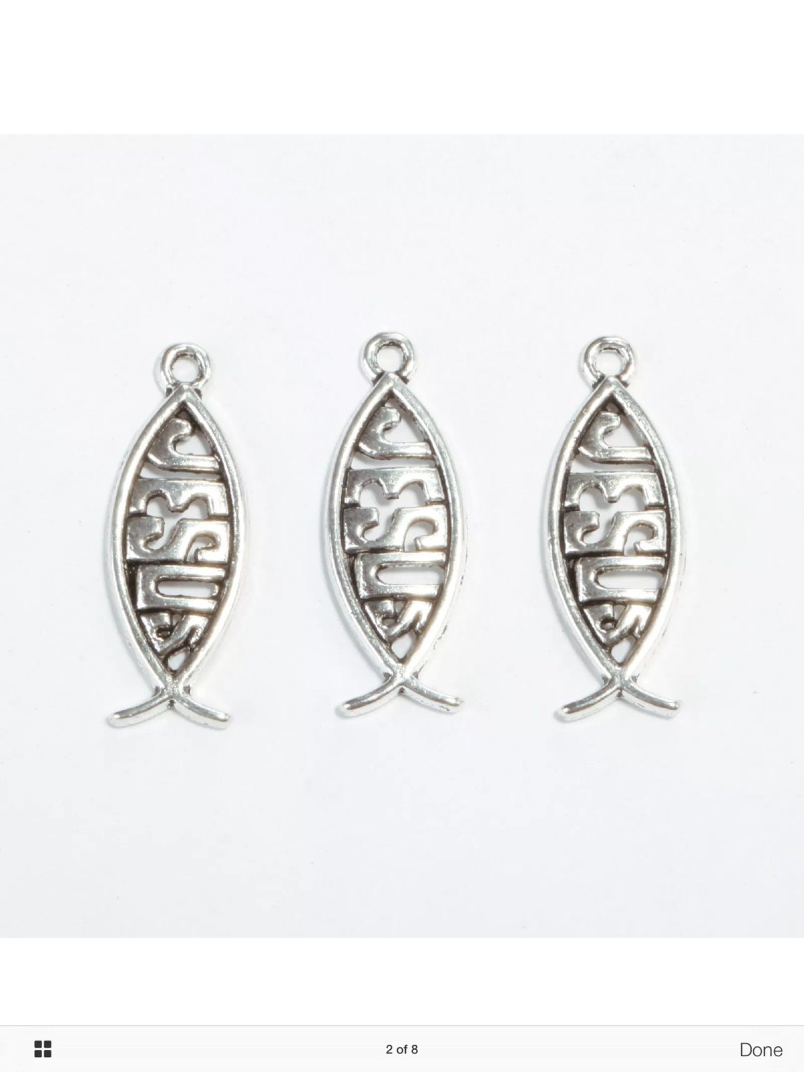 Jesus Fish, Christian Symbol, Christial Jewelry, Faith Peace Love ...