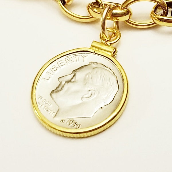 Coin Bezel Gold - Etsy