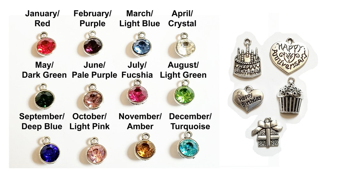 Birthstone Birthday Cake Happy Birthday Present Gift Cupcake Month ...