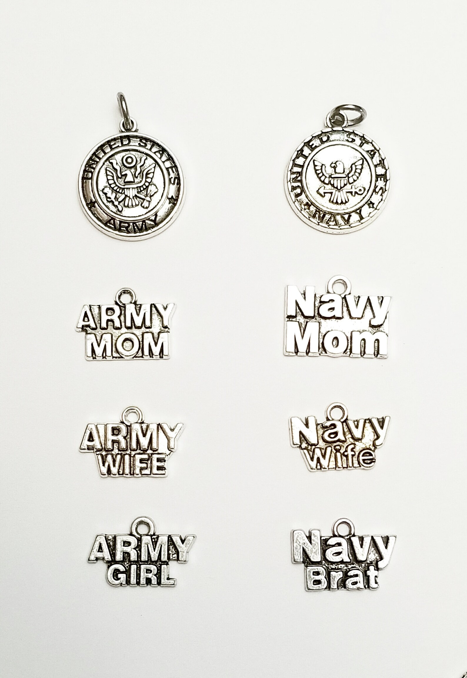 Military Charm Armed Forces Army Navy Air Force Marines Marine - Etsy