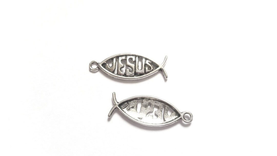 Jesus Fish, Christian Symbol, Christial Jewelry, Faith Peace Love ...