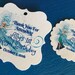 Disney Princesses Royal Birthday Tags Elsa and Anna Disney - Etsy