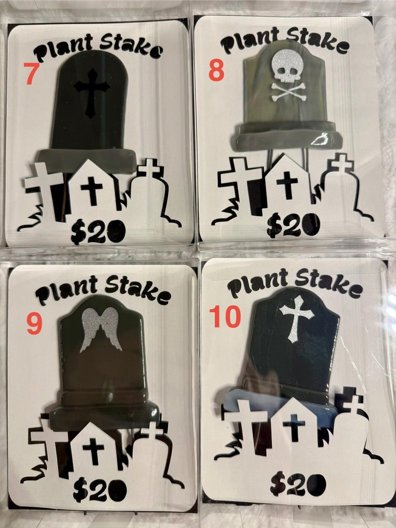 Fused Glass Gravestone or Skull Decoration - Etsy