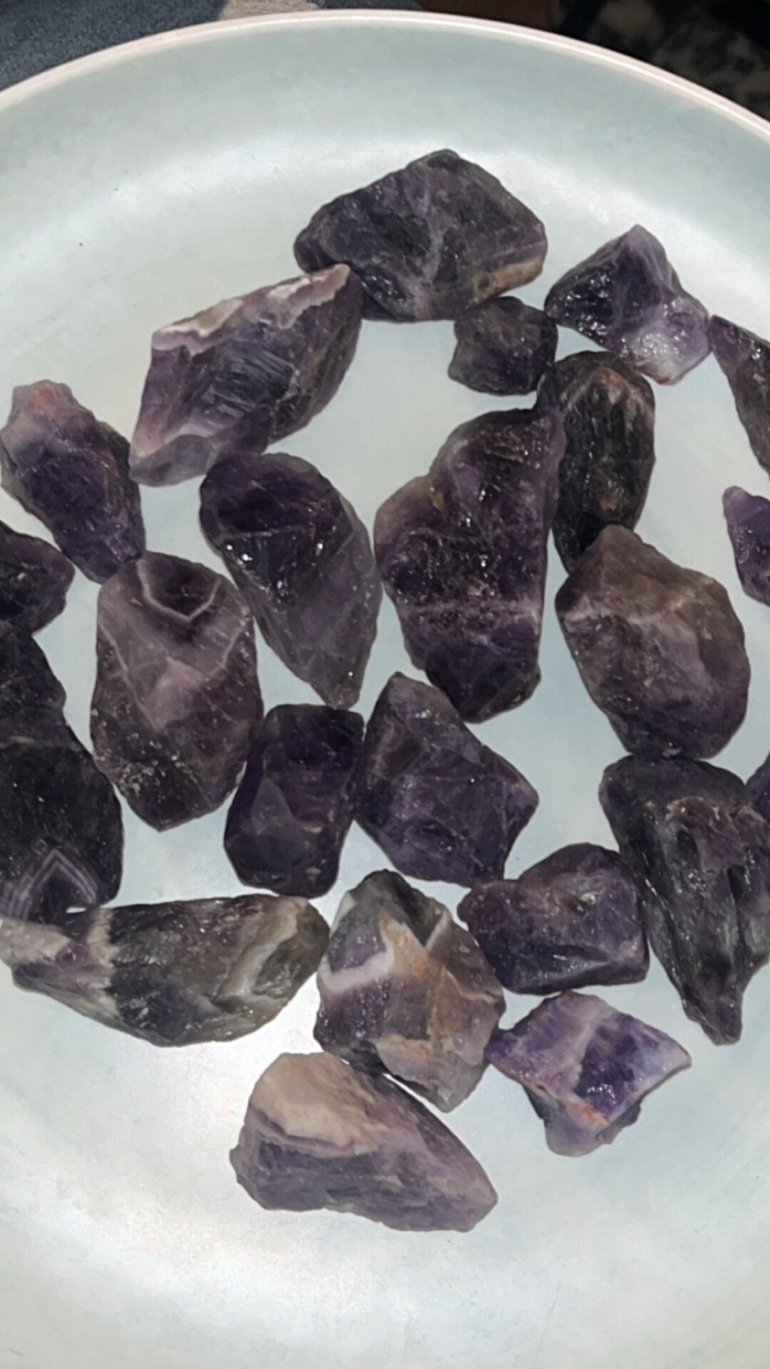 Raw Chevron Amethyst - Etsy