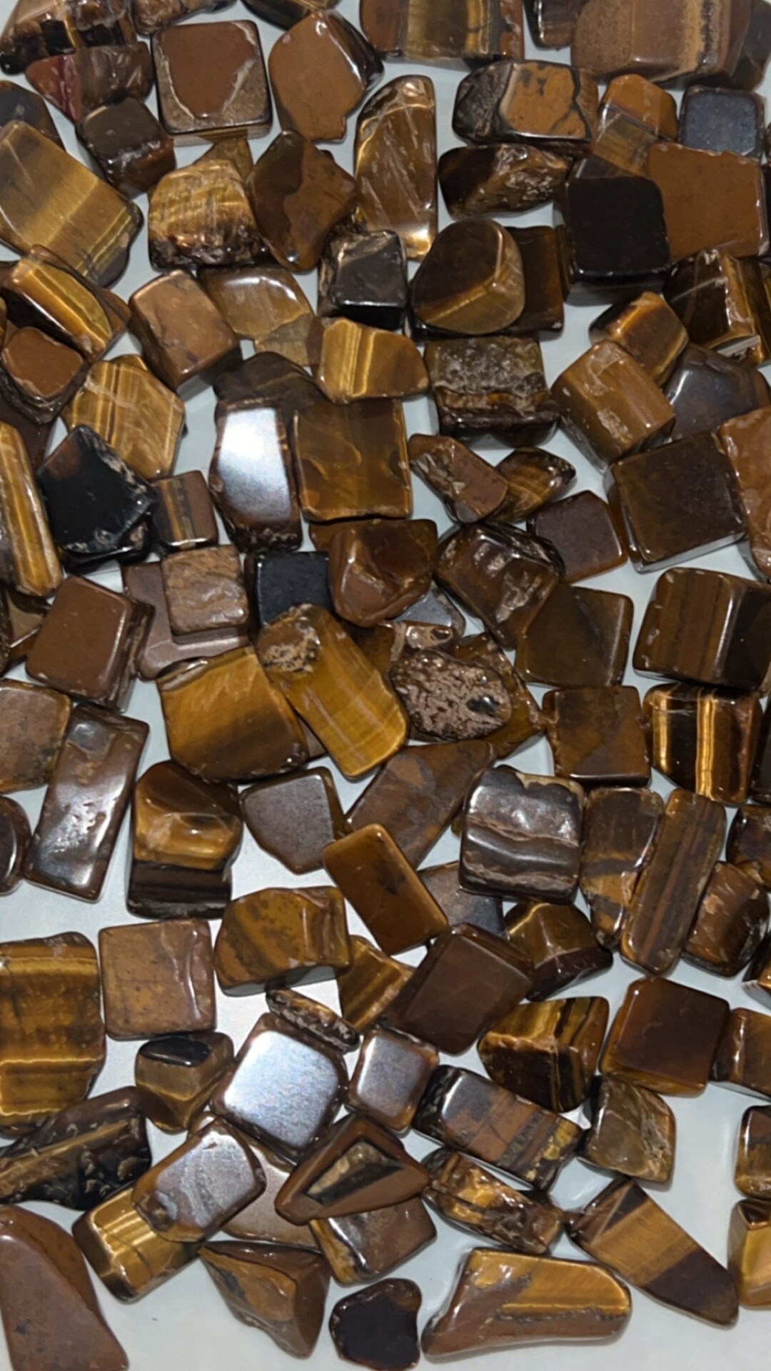 Tumbled Tigers Eye (very Small)- 5 Pieces - Etsy