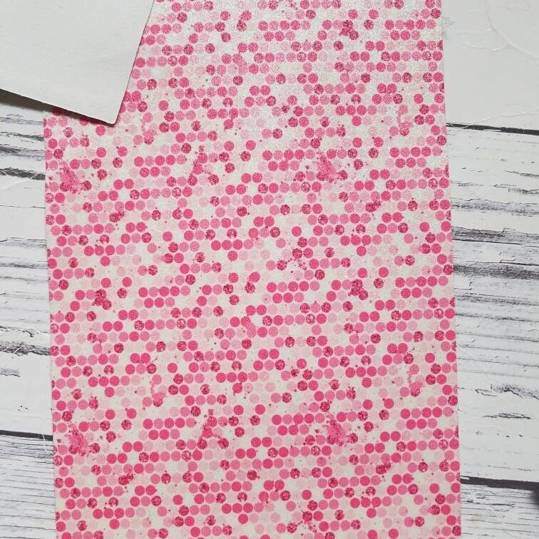 GLITTER fine glitter sparkle Pattern sheets 7.75x12.75 polka | Etsy