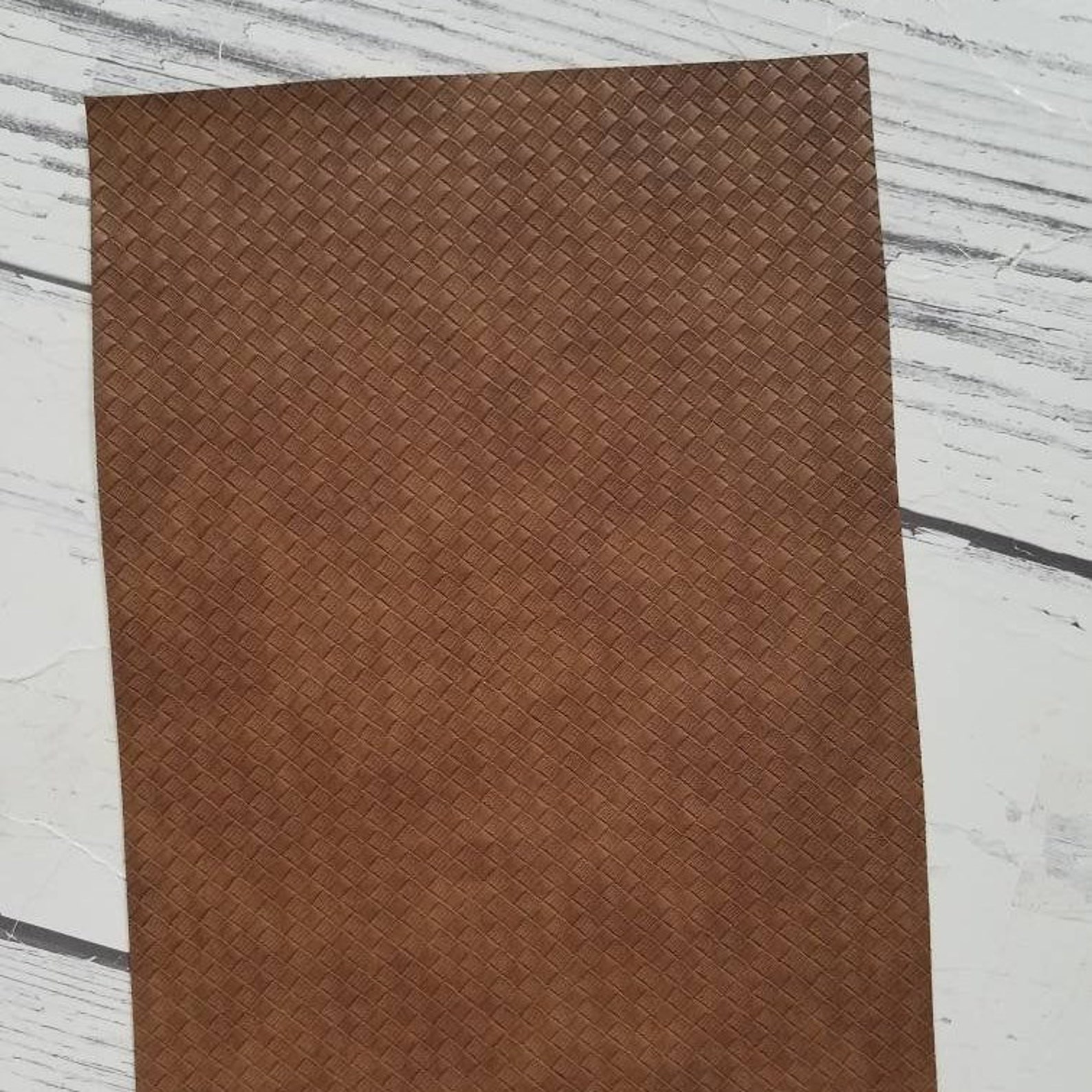 Faux Leather Sheets fake weave to make earrings hair bows | Etsy