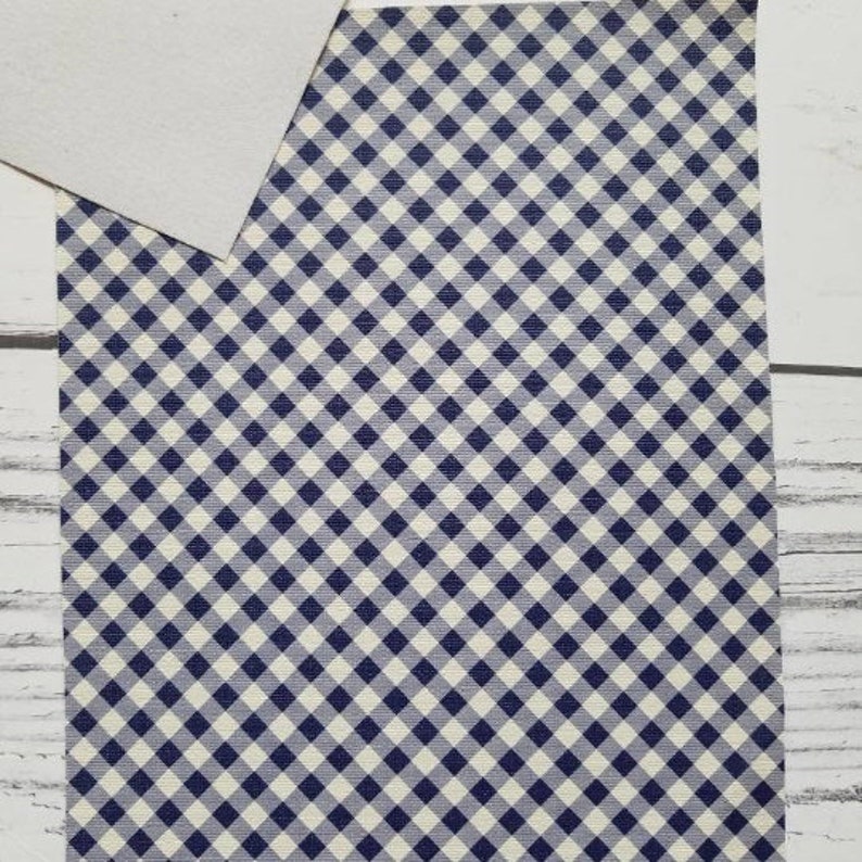 Faux Leather Sheets Pattern Checkered 8x11 Fake Leather to Make ...