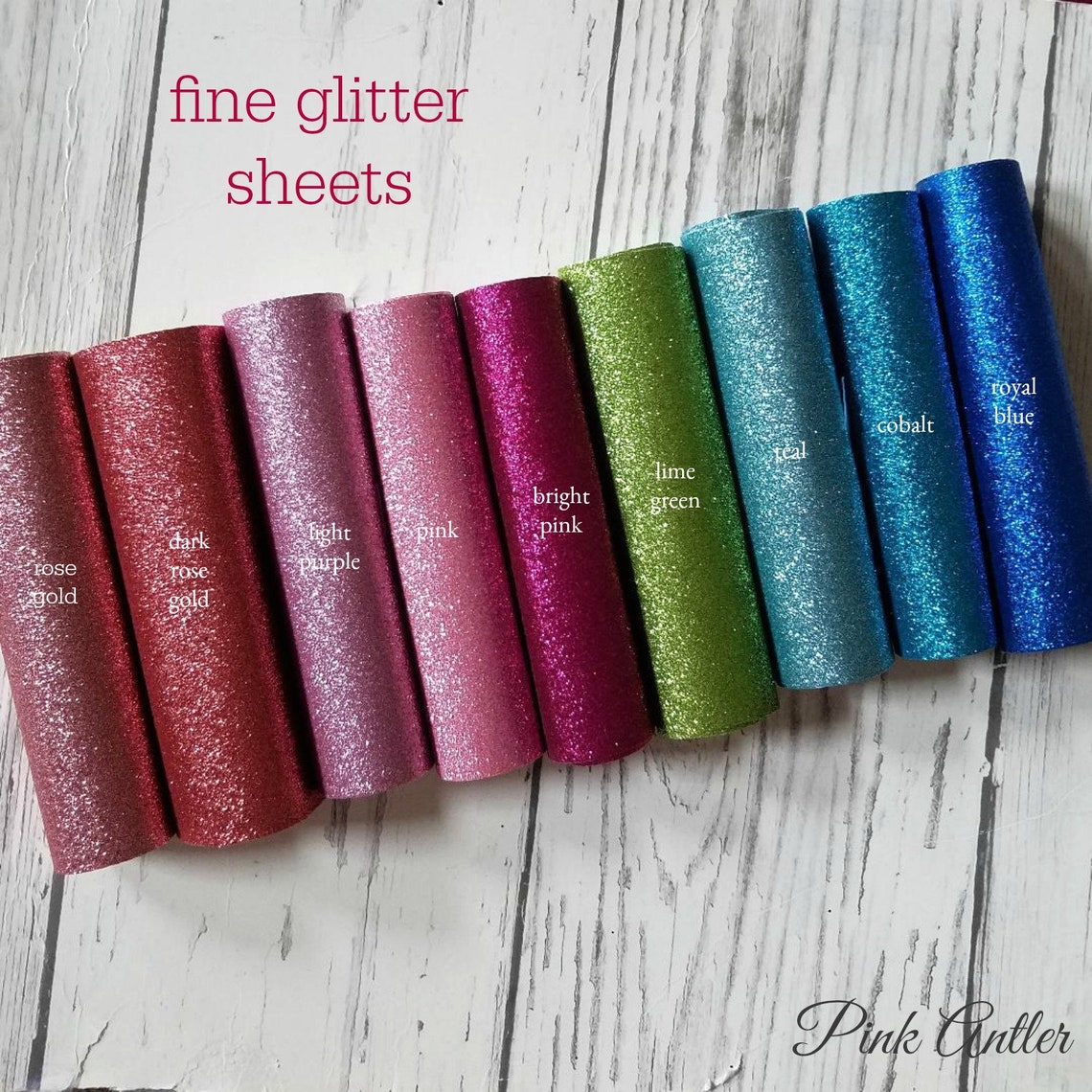 Glitter Sheets 7.75x12.5 Fine Thin GLITTER to Make | Etsy