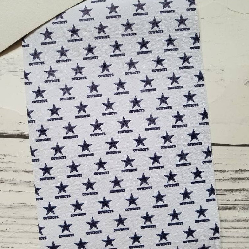 Faux Leather Sheets Fake Dallas Cowboys Football Team to Make - Etsy