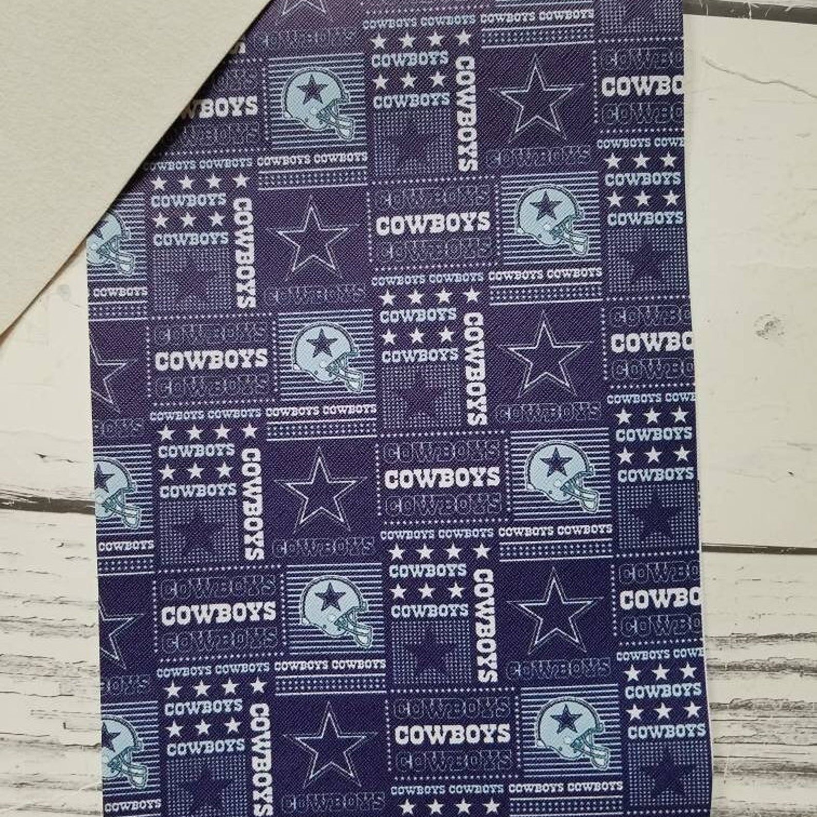 Faux Leather Sheets Fake Dallas Cowboys Football Team to Make Earrings ...