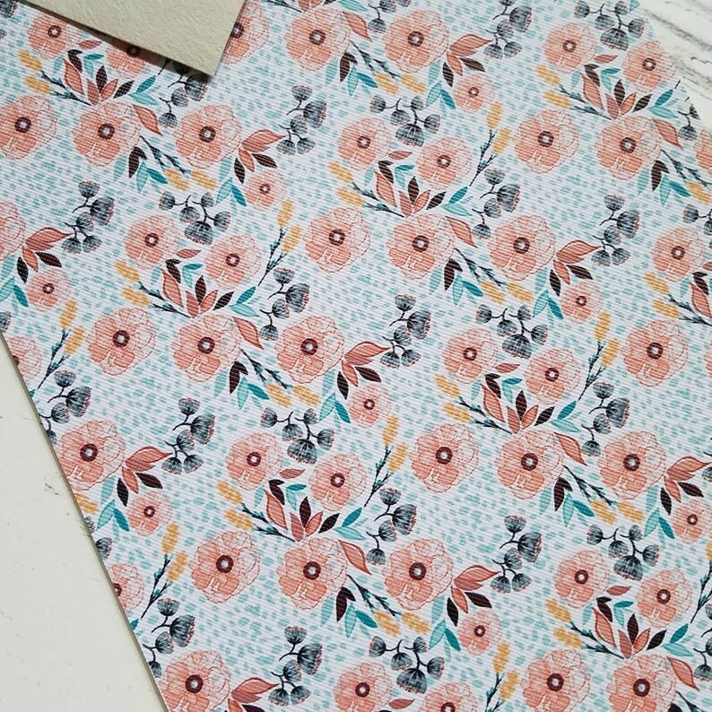 Faux Leather Sheets 6 Sheet Fake BUNDLE to Make Earrings Hair Bows Die ...