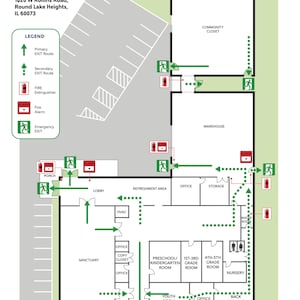 Personalized Emergency Evacuation Plan for ALEX - Fire Scape Route ...
