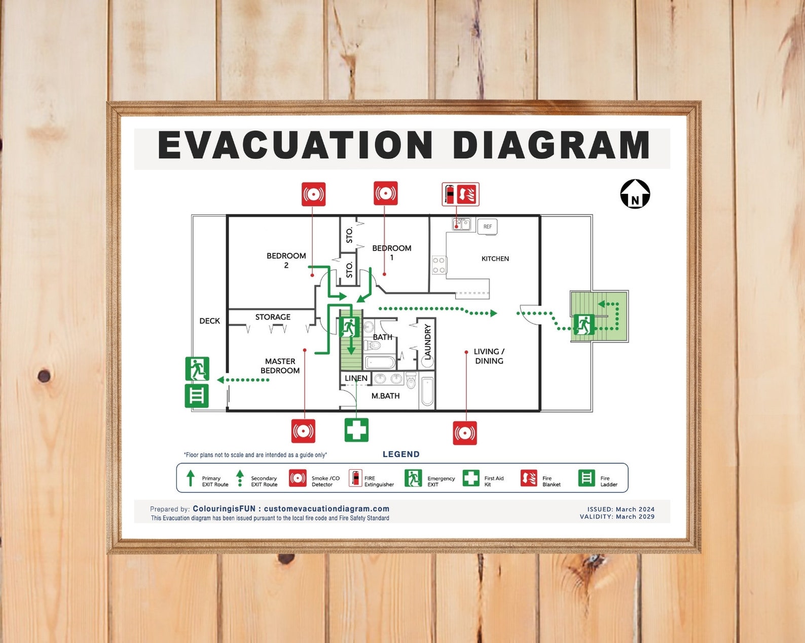 Floor Plan Creation for Evacuation Diagram Emergency Fire Escape Route ...
