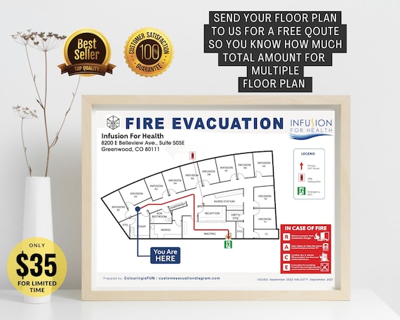 Library Fire Evacuation Plan Evacuation Plan Emergency Evacuation
