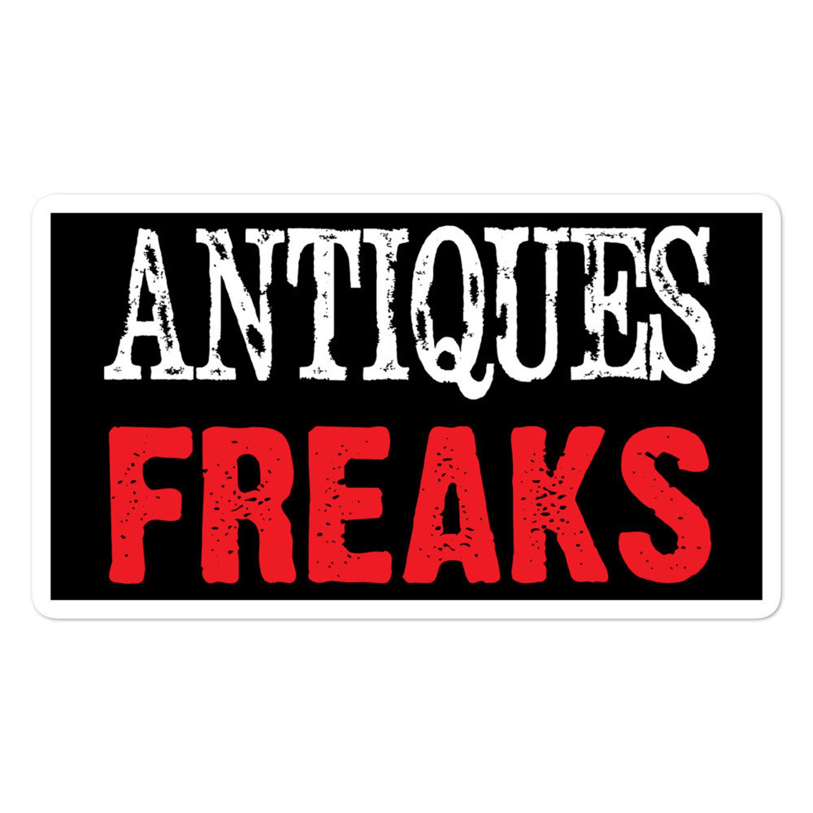 Antiques Freaks Logo Sticker - Etsy
