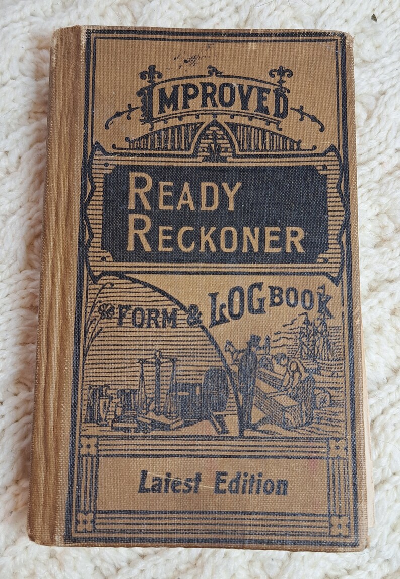 Antique 1940 improved Ready Reckoner Form and Logbook - Etsy