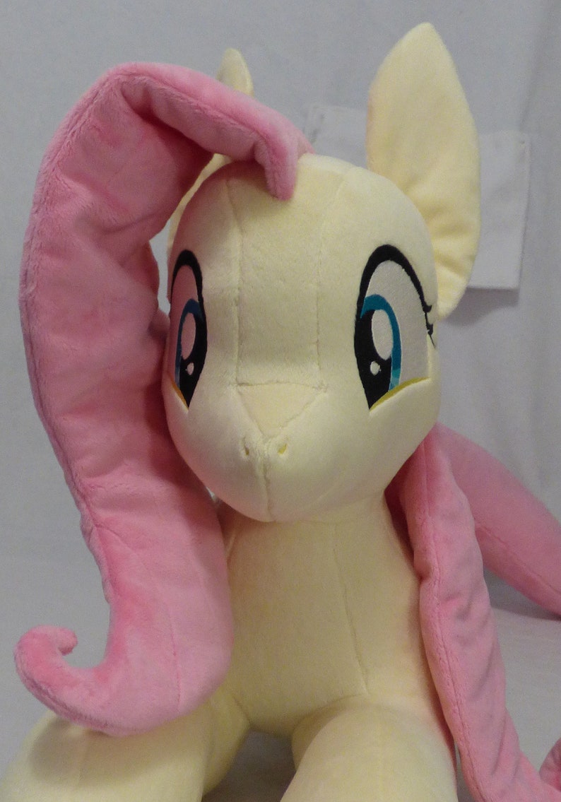 Fluttershy Custom 32in Cuddle, My Little Pony Plushie [made on Order ...