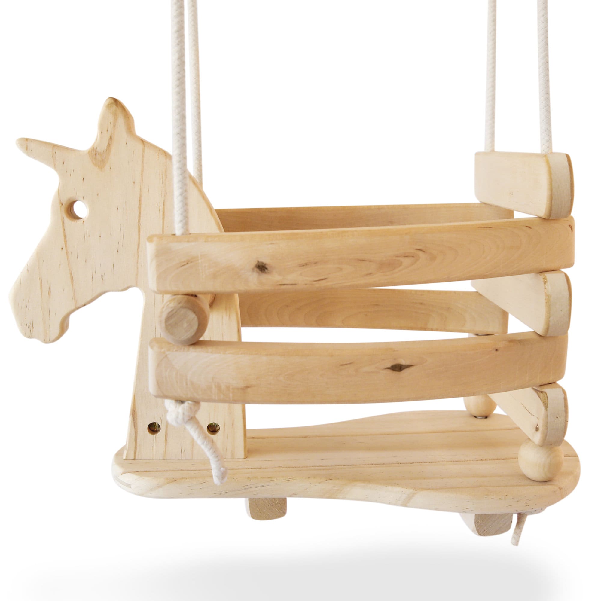 Ecotribe Wooden Giraffe Toddler Swing. Baby Bucket Swing Outdoor or ...