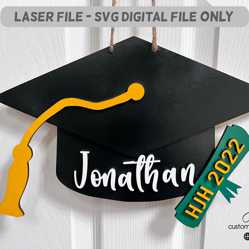 Graduation Sign Svg - Etsy