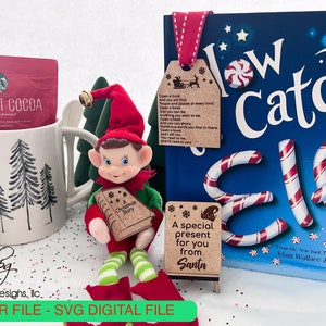 DIGITAL Elf Prop Kit Bundle Read Story Book Storytime Tag Christmas ...