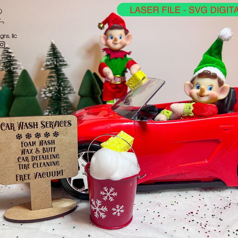 Elf Car Wash - Etsy