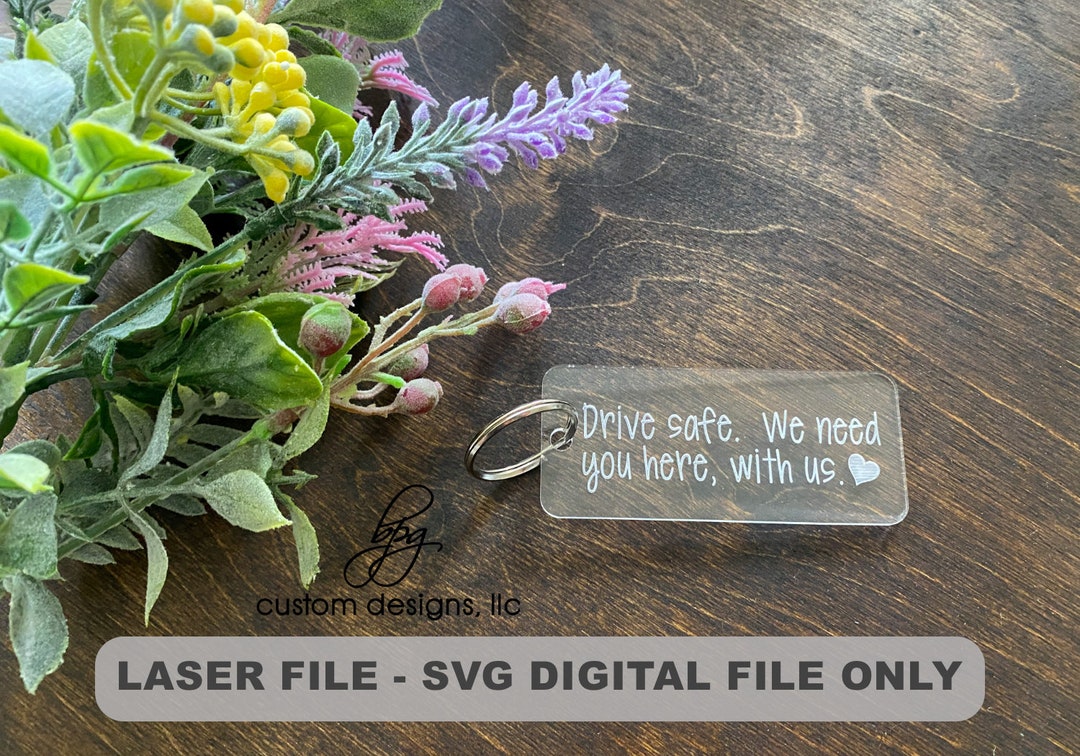 DIGITAL DOWNLOAD Teen Driver Key Chain New License Permit Drivers Semi ...