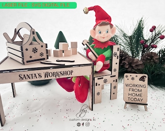 Elfie Selfie Printable Kit Elf Activity Note Elf Photo - Etsy