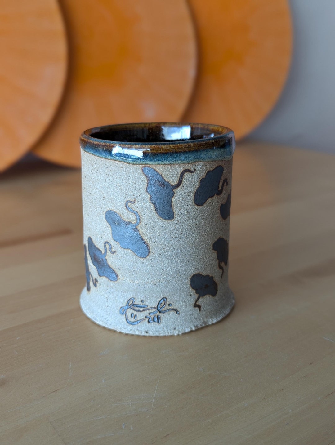 Manta Path Illustrated Cup - Etsy