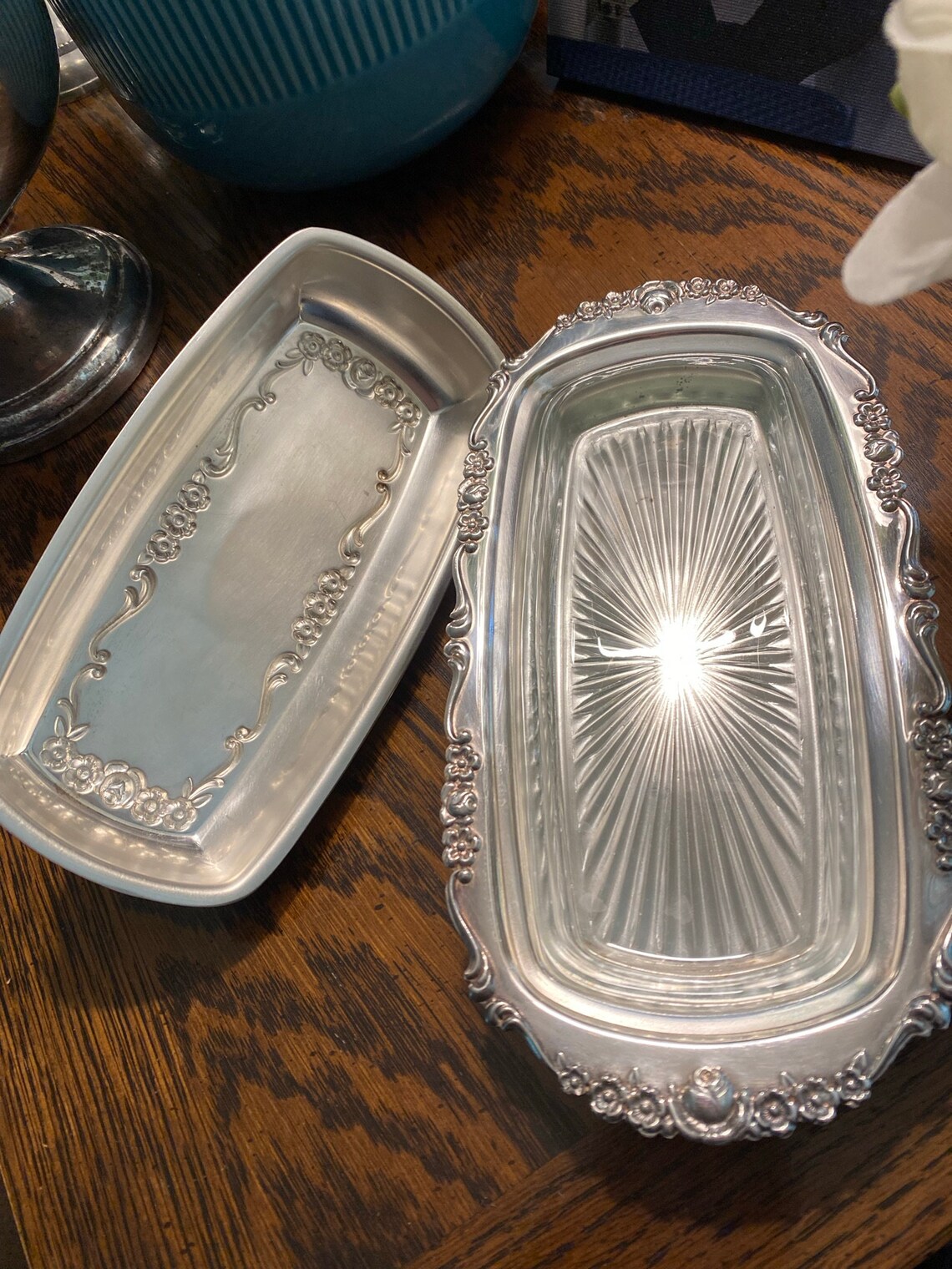 Guildcraft Silversmith's Silverplate Butter Dish With - Etsy