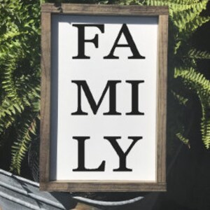 Family Sign, Family, Family Decor, Family Wood Sign, Wood Sign, Wood ...