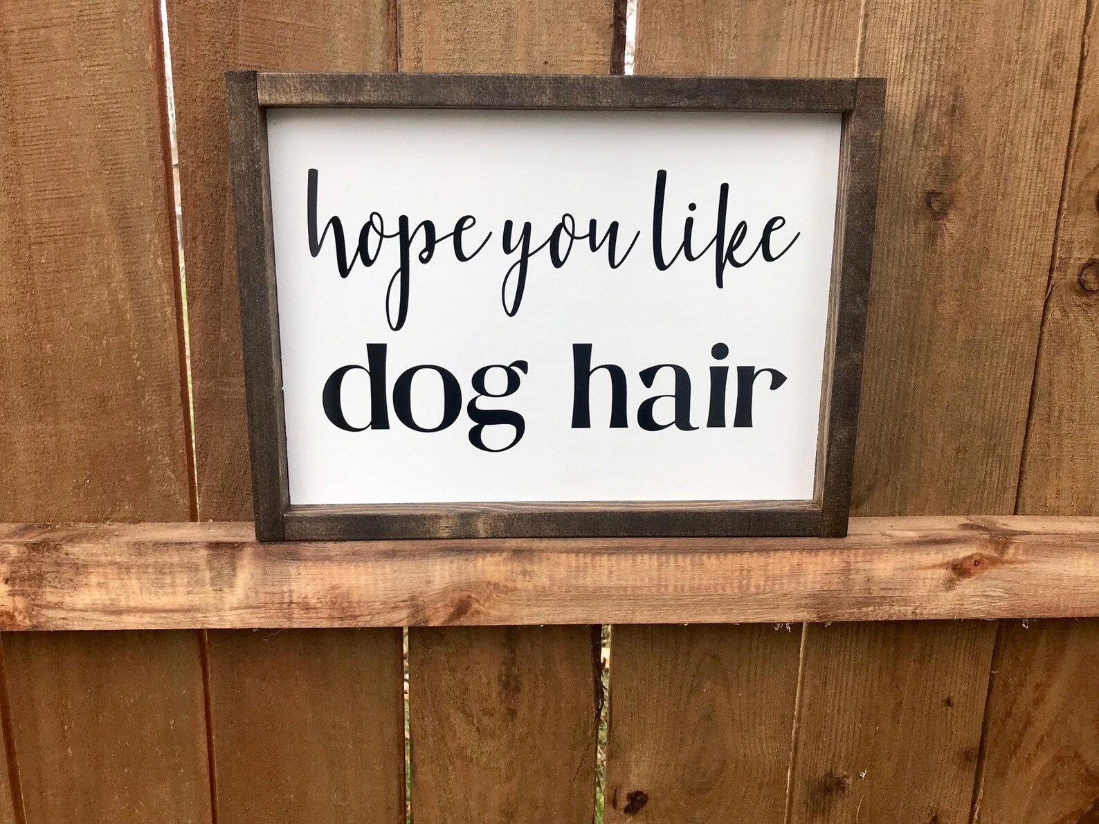 Dog Sign Dog Hair Sign Dog Hair Pet Sign Pet Decor Dog - Etsy