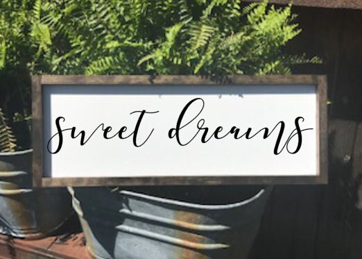 Bedroom Sign Bedroom Decor Bedroom Wall Decor Sweet Dreams - Etsy
