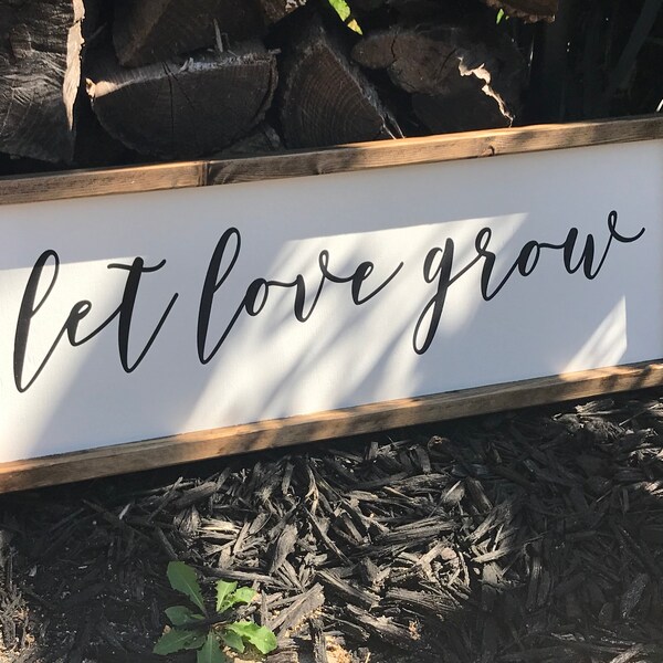 Let Love Grow - Etsy