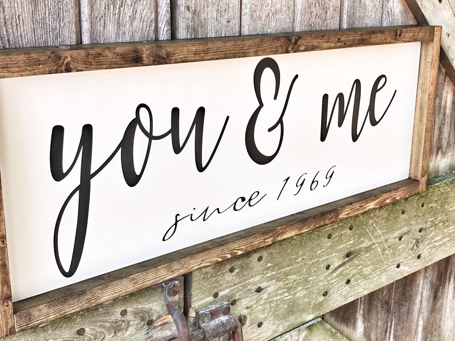 You and Me Sign, You and Me, Wedding Signs, Wedding Decor, Bedroom ...