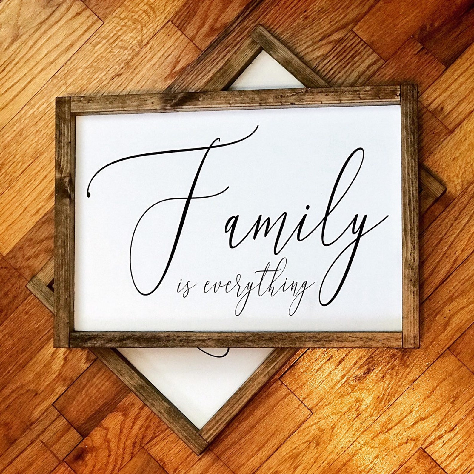 Family is Everything Family is Everything Sign Family Sign | Etsy