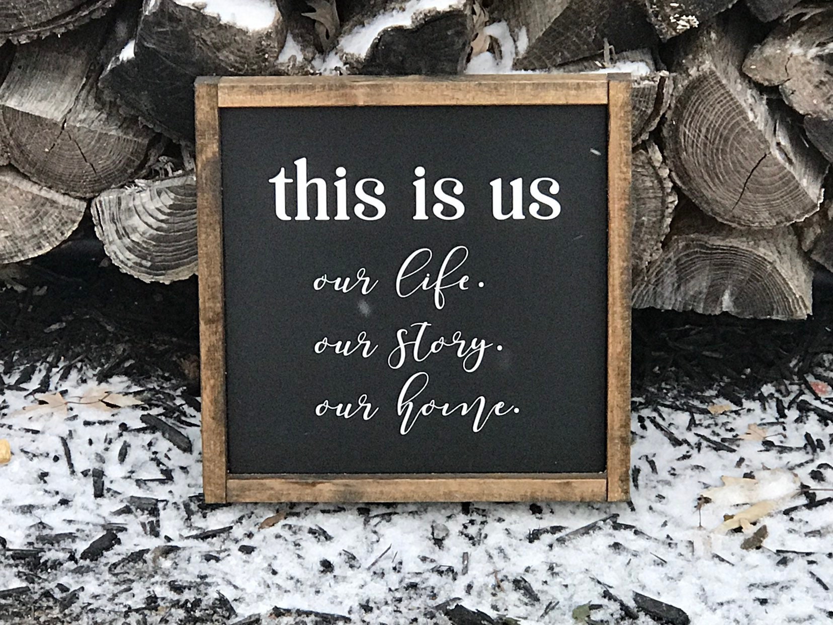 This is Us This is Us Sign This is Us Family Sign This is | Etsy